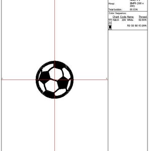 BOGO Free! Soccer Ball Embroidery Design Mini Soccer Ball Small Soccer ...