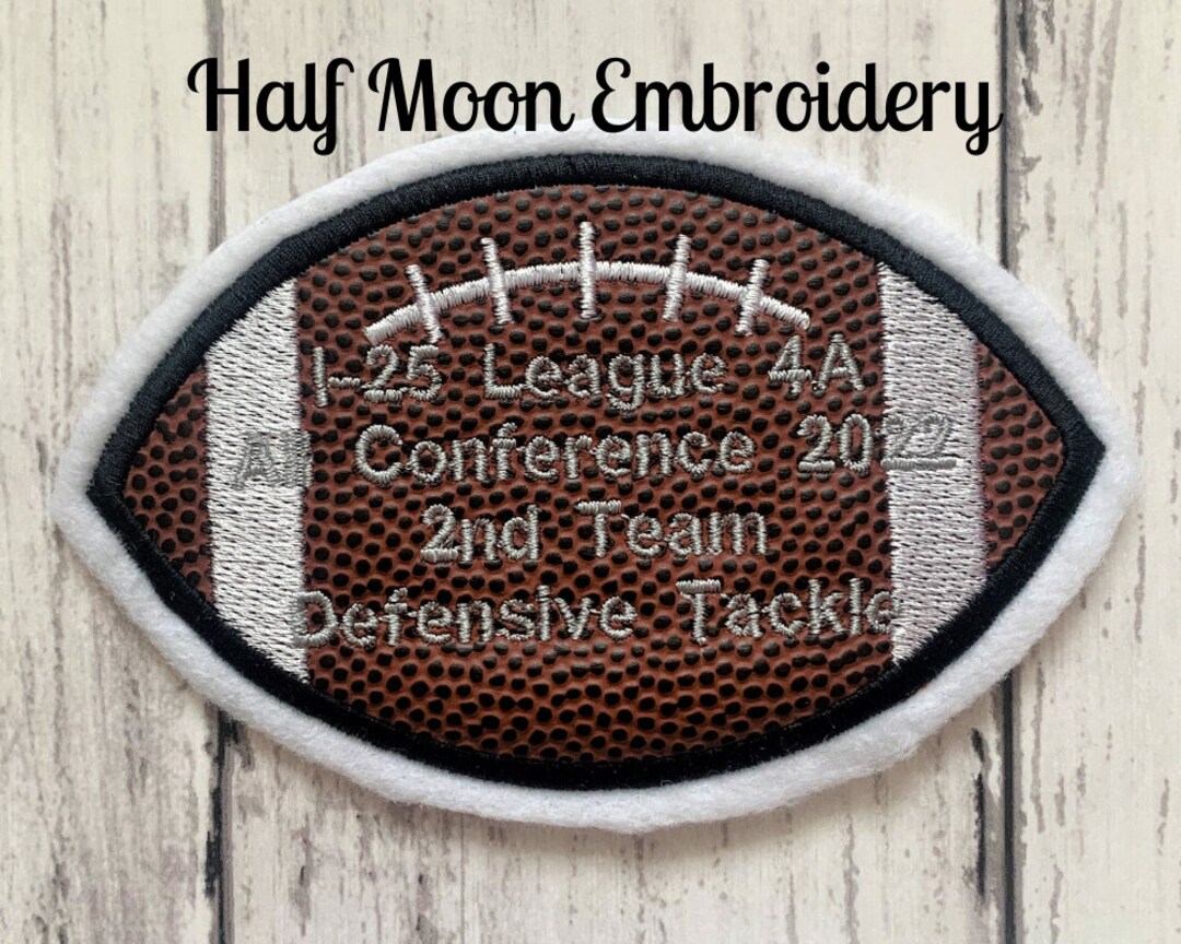 Personalized Football Letterman Jacket Patch | Football Jacket Patch ...