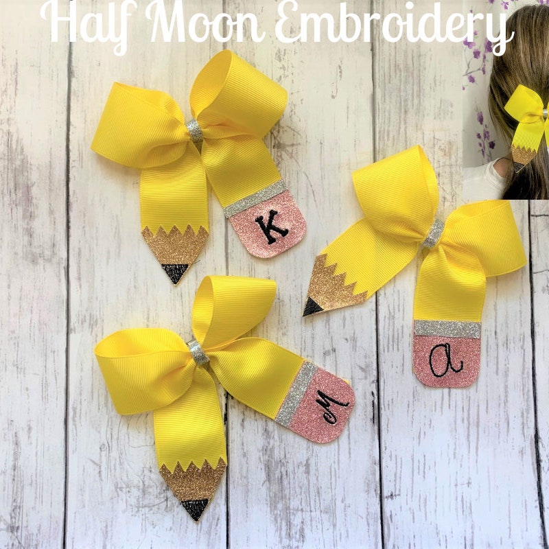 Pencil Bow - Etsy