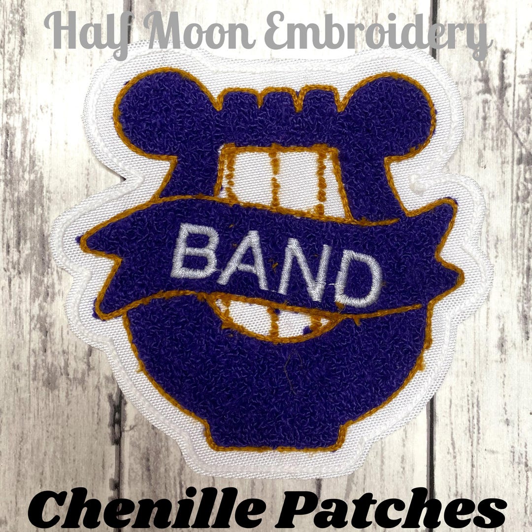 Chenille Band Letterman Jacket Patch | Chenille Music Letterman Jacket ...