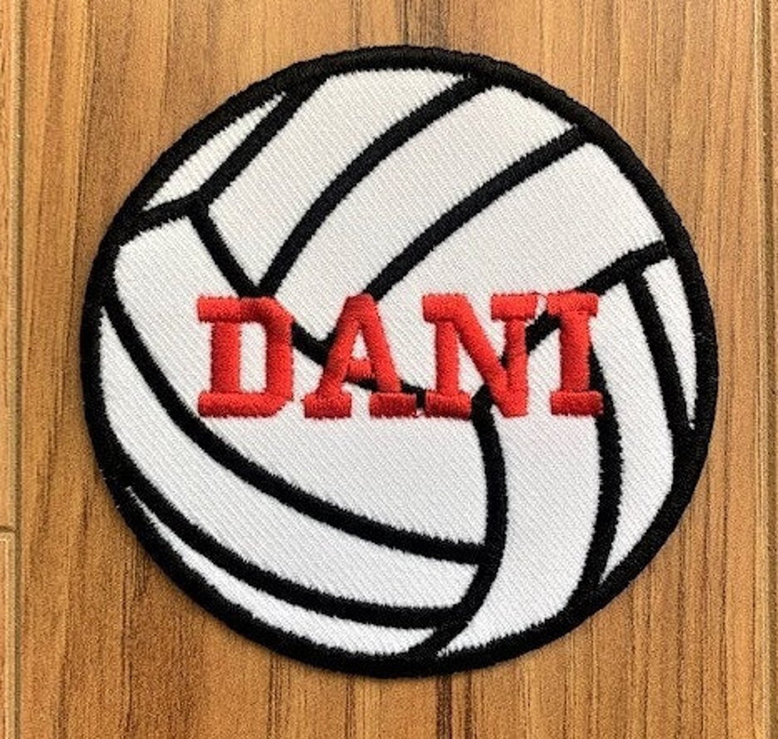 Personalized Volleyball Patch Custom Volleyball Patch - Etsy