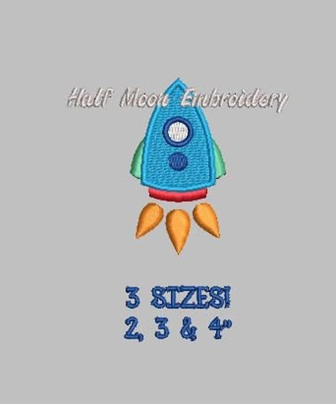 BOGO Free! Mini Rocket Ship Embroidery Design Small Rocket Ship ...