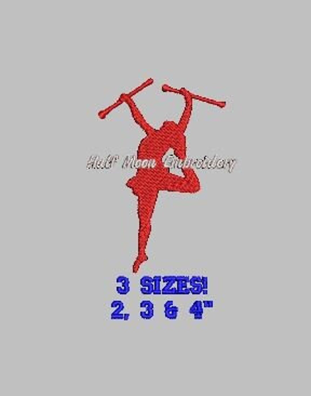 BOGO Free! Mini Twirler Embroidery Design Small Twirler Twirling ...