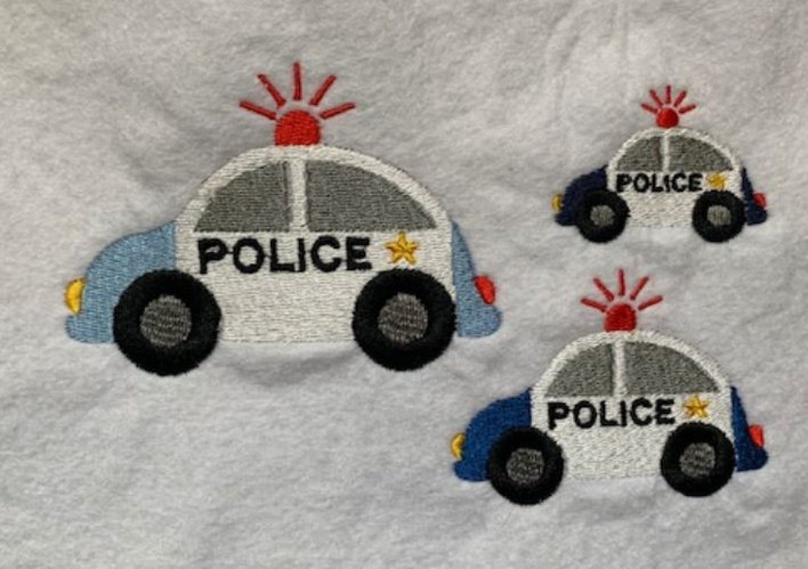 BOGO Free! Mini Police Car Embroidery Design Small Police Car Police ...