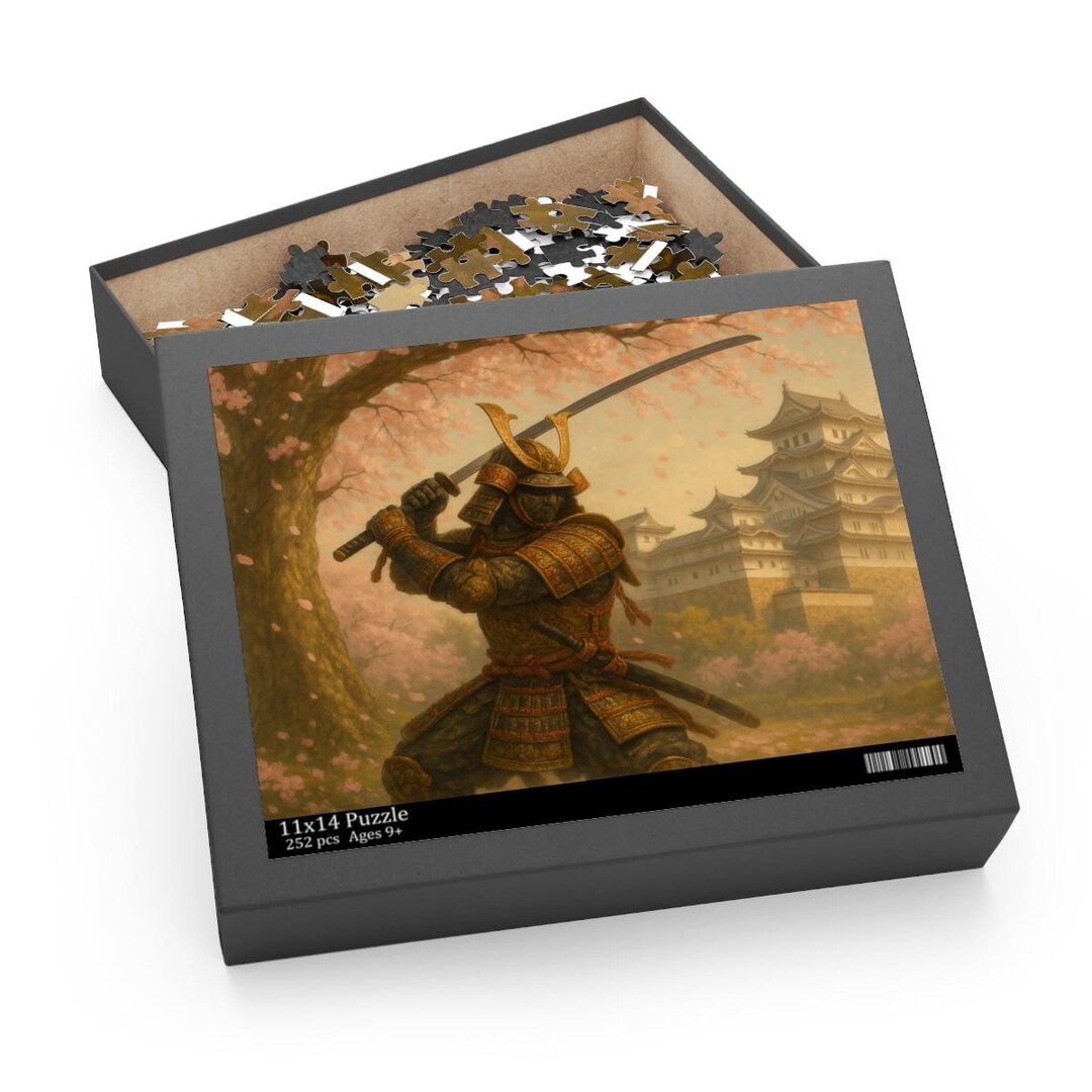 Japanese Jigsaw Puzzle Samurai Warrior Puzzle (120, 252, 500-piece ...