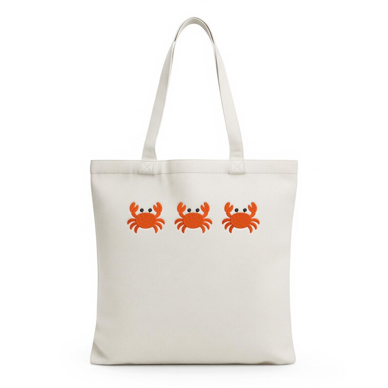 Crab Machine Embroidery Design: Sea Animal File (1.5-4 Inch) (digital ...