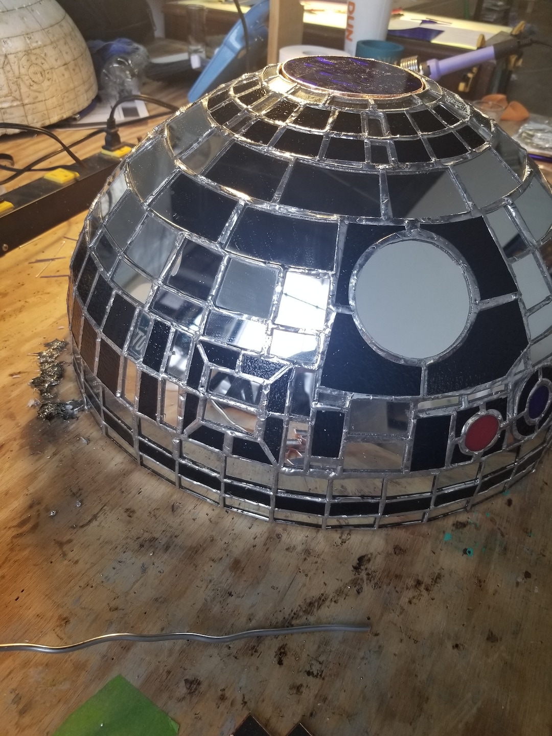 R2D2 Disco Ball Lampshade - Etsy