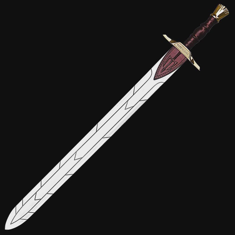 Percy Jackson Riptide Sword Replica – Stainless Steel Anaklusmos ...