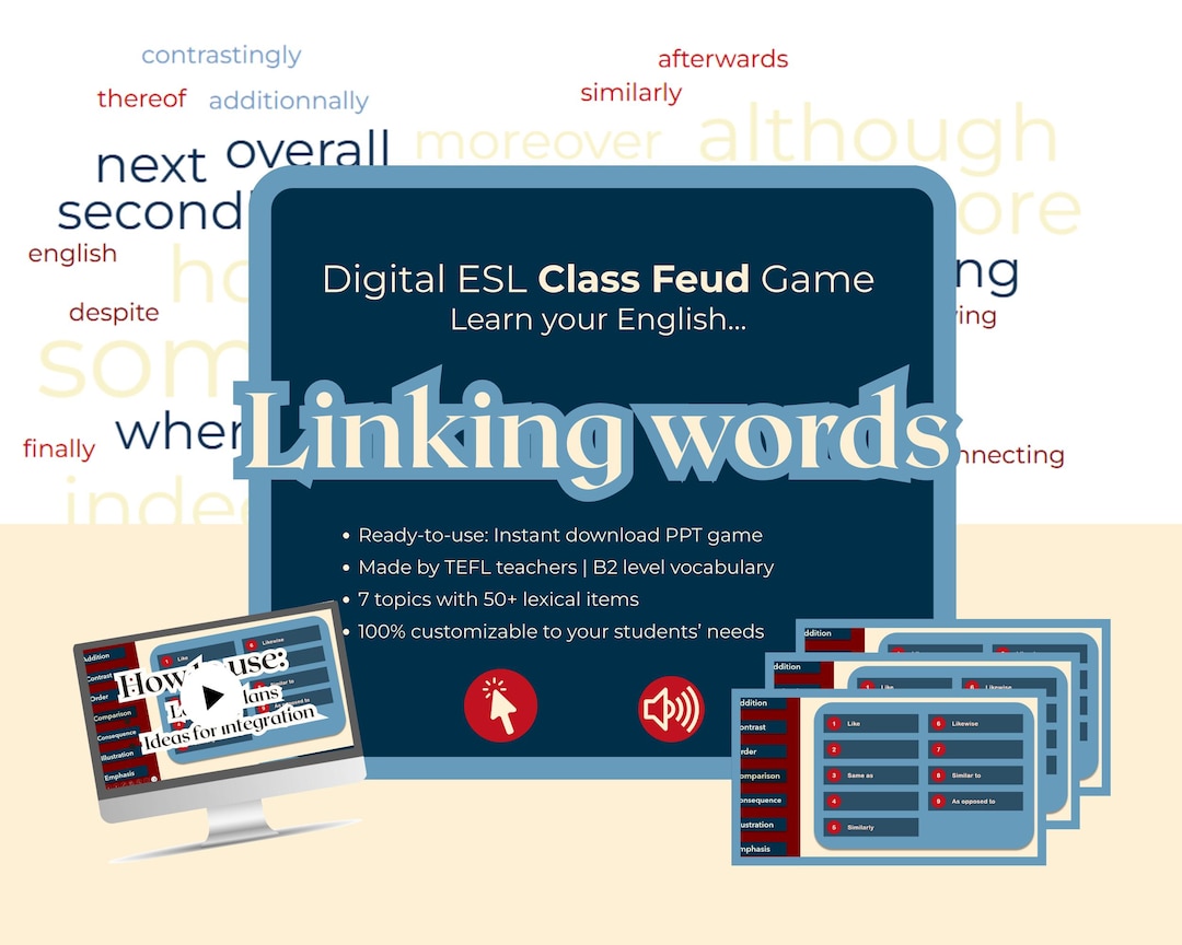 Classroom Feud: Interactive Game | B2 ESL Activity for Learning English ...