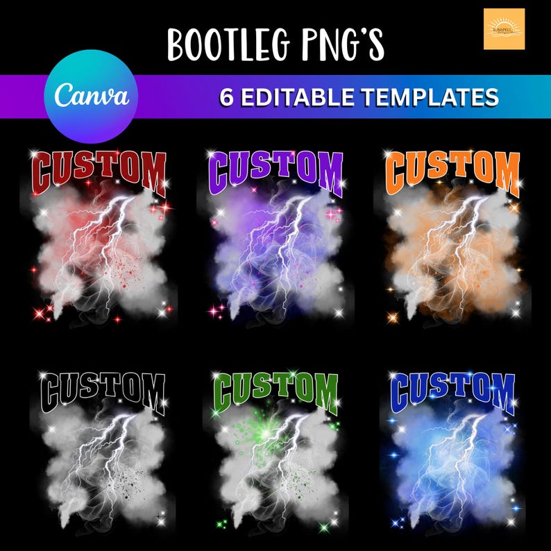 Bootleg PNG, Rap Tee, Canva Editable Template, Custom Bootleg T-shirt ...