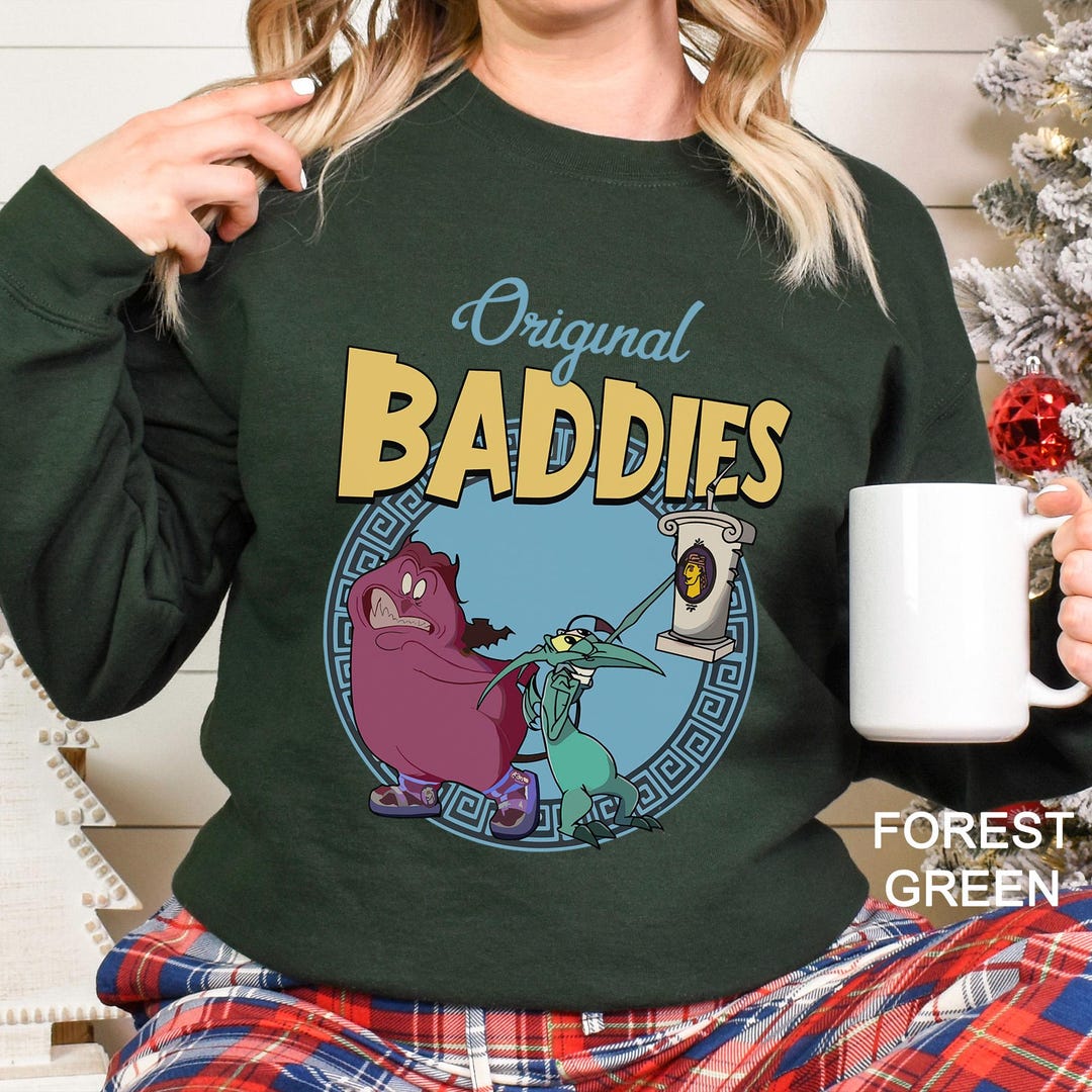Original Baddies Sweatshirt, Retro Villain Graphic Pullover, Fun ...