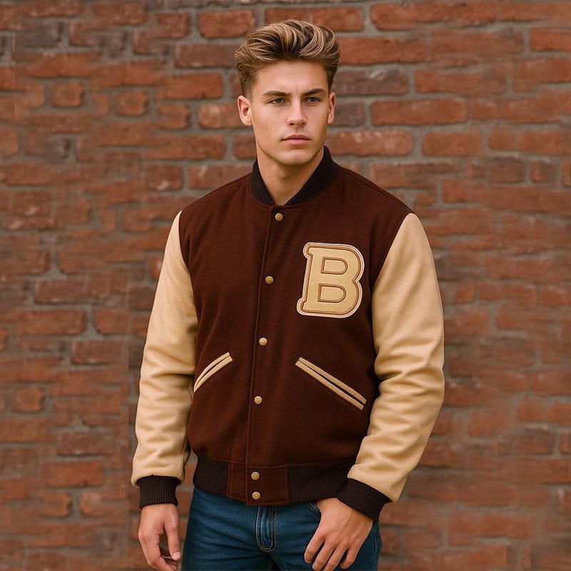 Men B Logo Jacket - Etsy