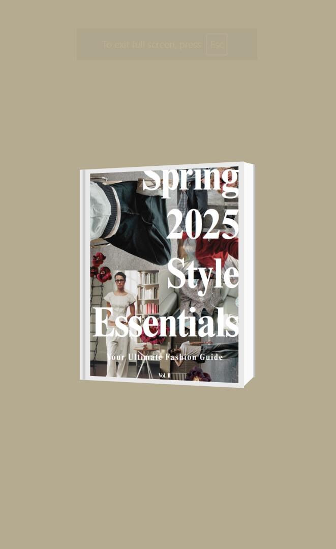 Spring 2025 Style Essentials: Your Ultimate Fashion Guide - Etsy