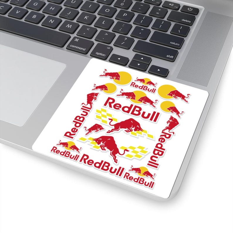 Red Bull Self Cut Logo Collage Kiss-cut Stickers - Etsy
