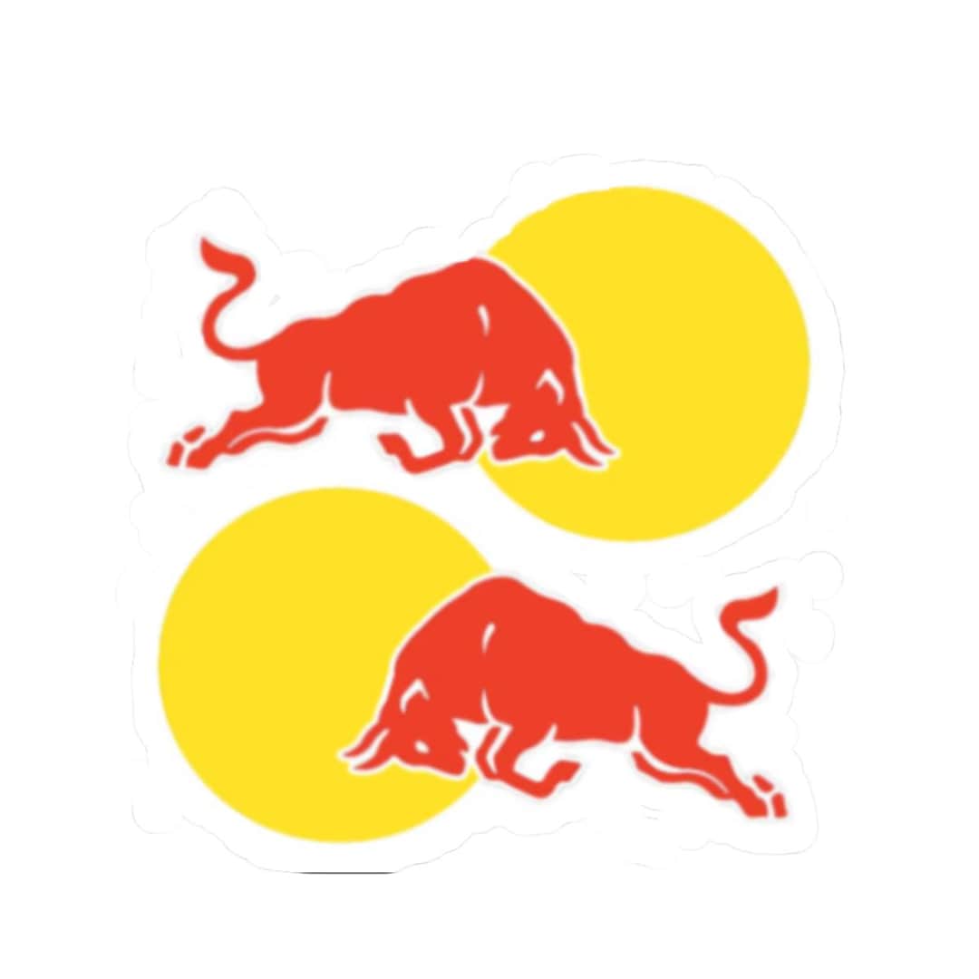 Red Bull Sticker | Glossy Vinyl Decal (kiss-cut) - Etsy