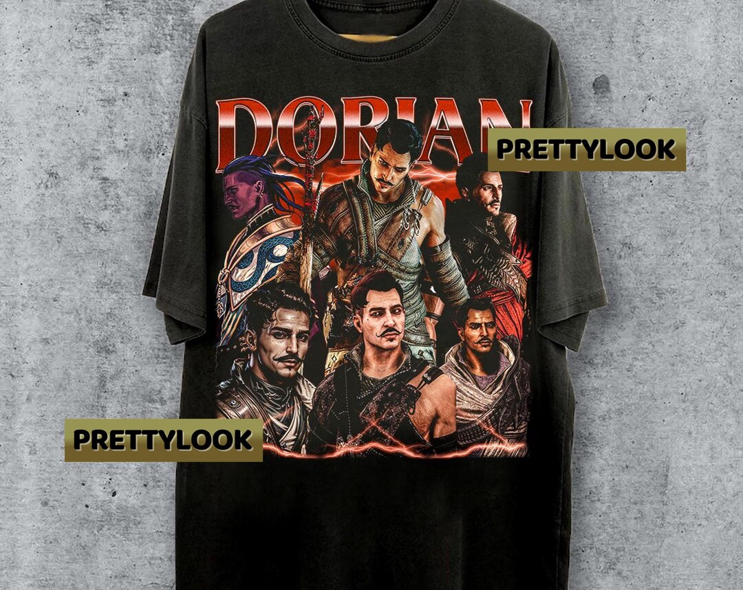 Limited Dorian Pavus Dragon Age Vintage 90s Bootleg T-shirt, Dorian ...