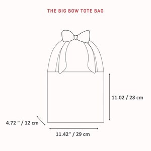 Bow Tote Bag Sewing Pattern, Video Tutorial, Beginner-friendly PDF ...
