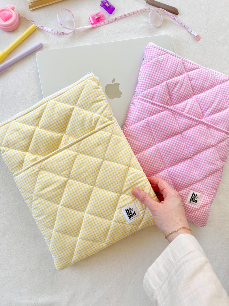 Laptop Sleeve Pattern, Beginner Friendly Sewing Pattern With Video ...