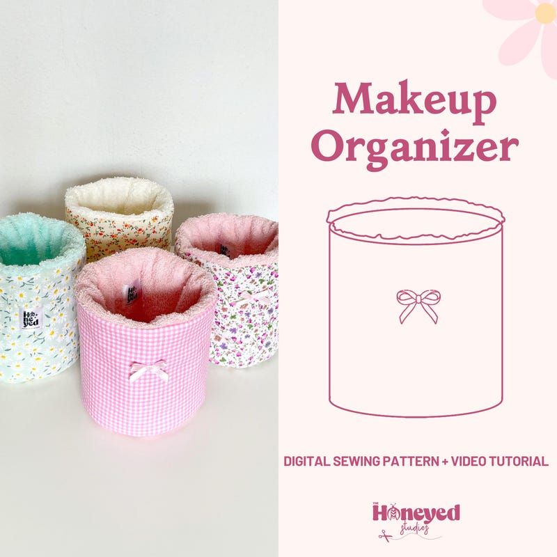 Makeup Puff Bucket - Etsy UK