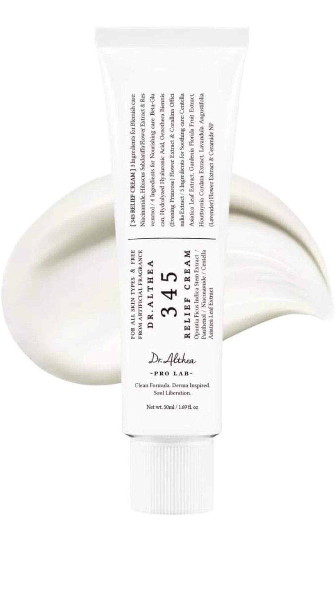 1/2/3xdr.althea 345 Relief Cream Daily Face Moisturizer for All Skin ...