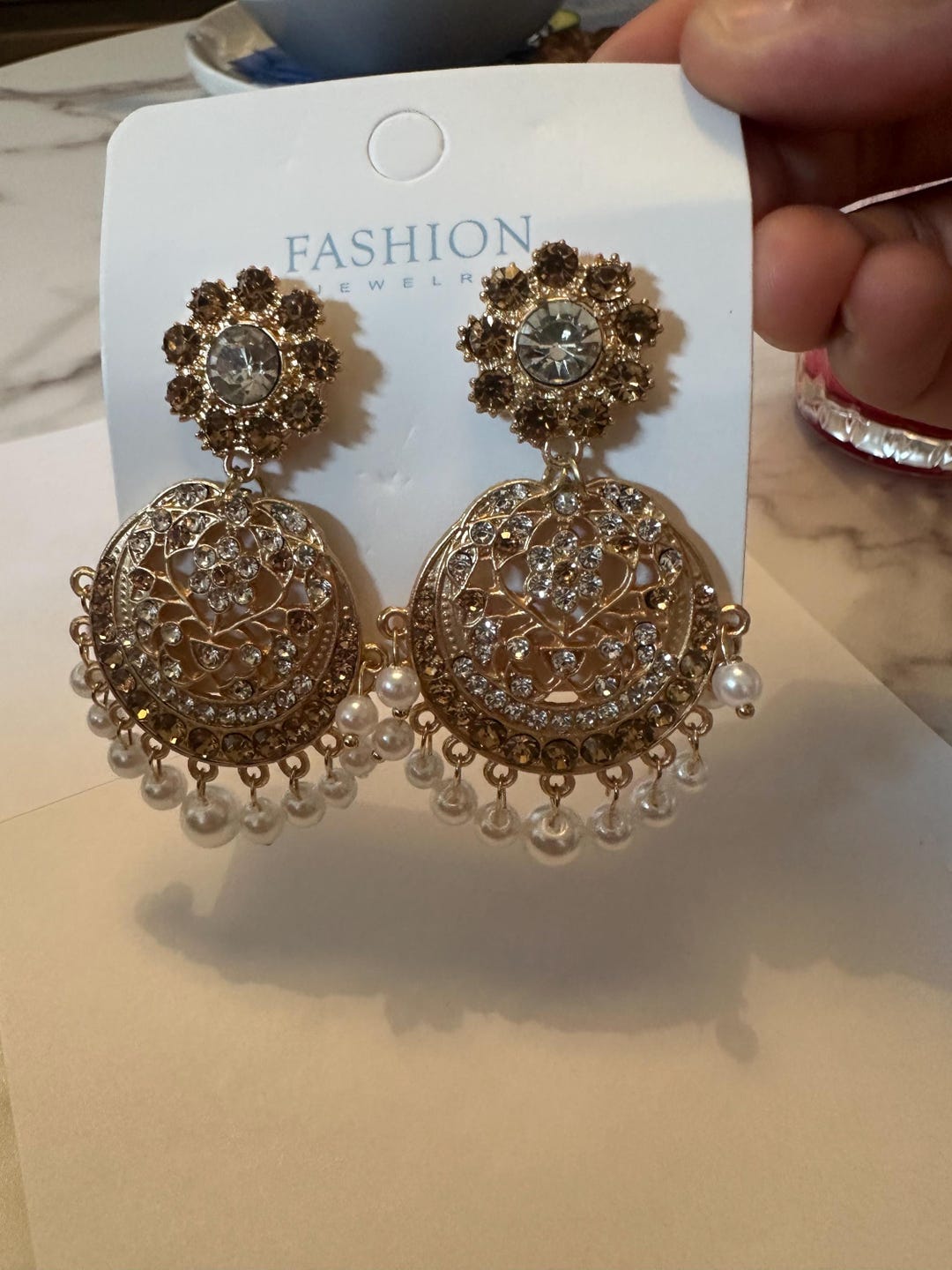 Jhumkay Pakistani and Indian Design Earrings Wedding Ceremony - Etsy