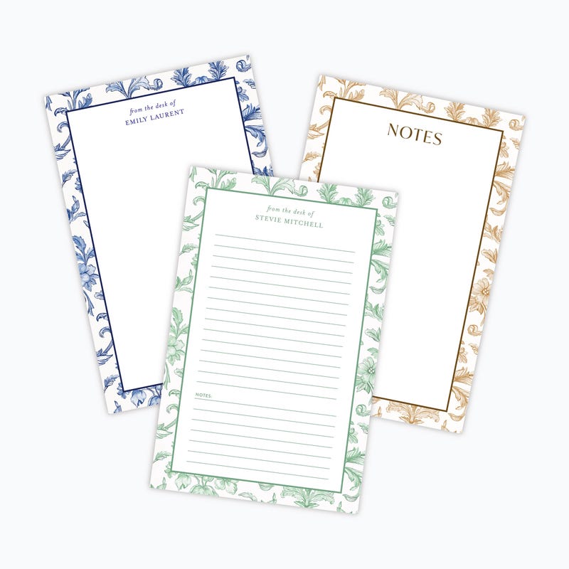 Personalized Notepads - Etsy