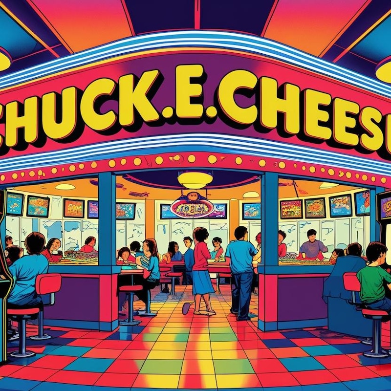Chuck E Cheese Poster - Etsy