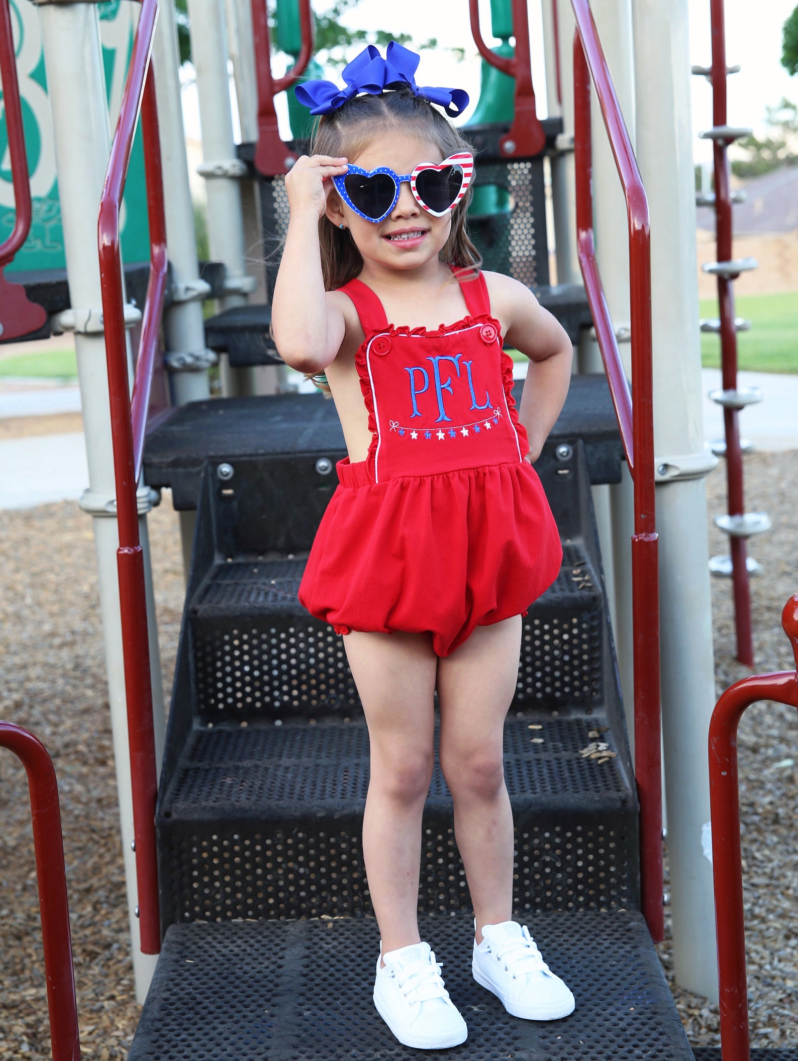 Girls 4th of July Outfit Girls Summer Clothes Monogrammed - Etsy