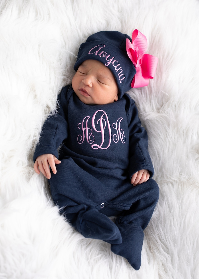 Baby Girl Coming Home Outfit Baby Girl Clothes Personalized - Etsy