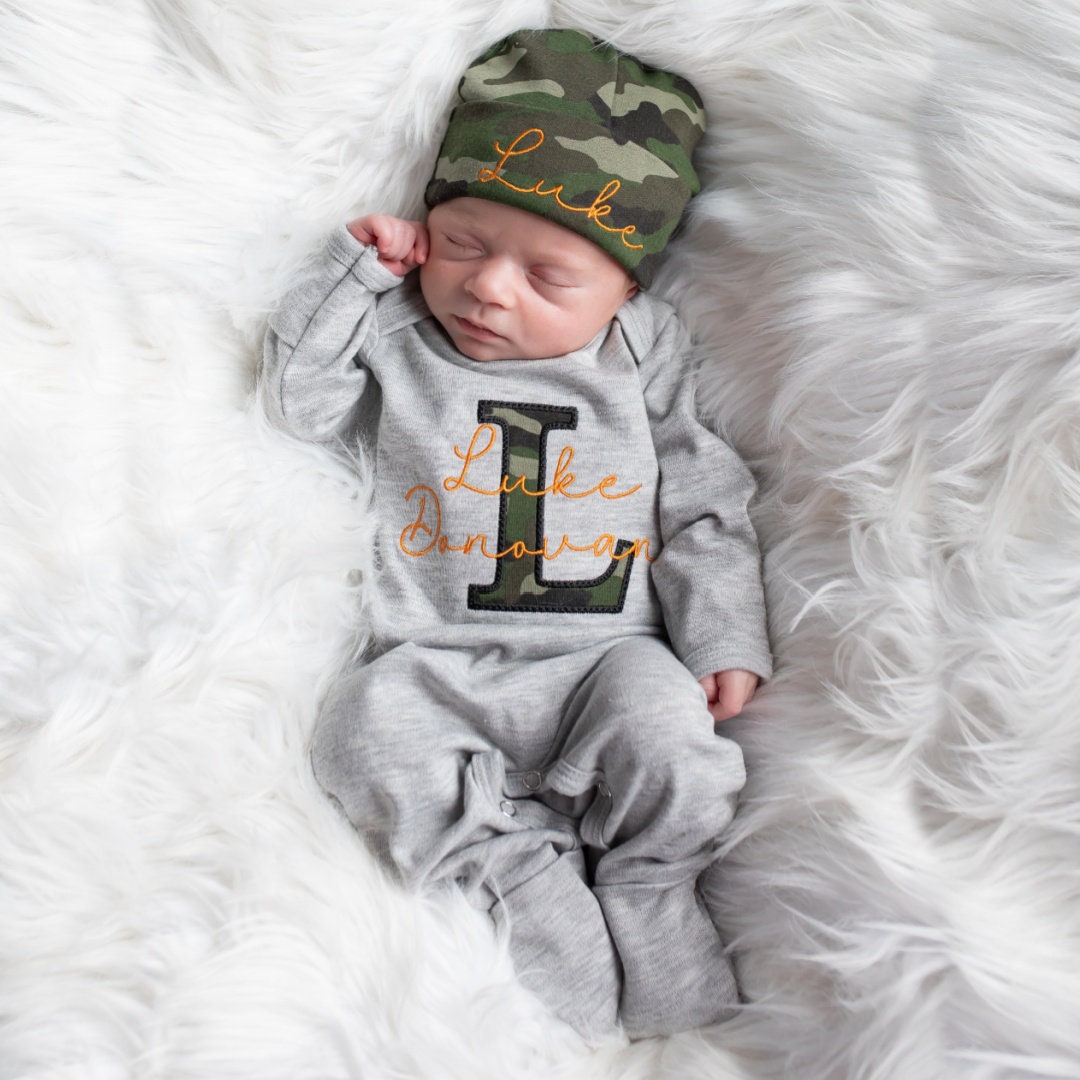 Newborn Boy Clothes Newborn Boy Coming Home Outfit Baby Boy Gift ...