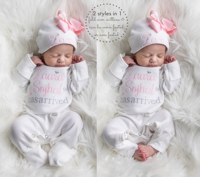 Baby Girl Coming Home Outfit Baby Girl Clothes Newborn Girl - Etsy
