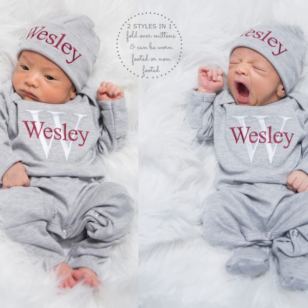 Baby Boy Coming Home Outfit - Etsy
