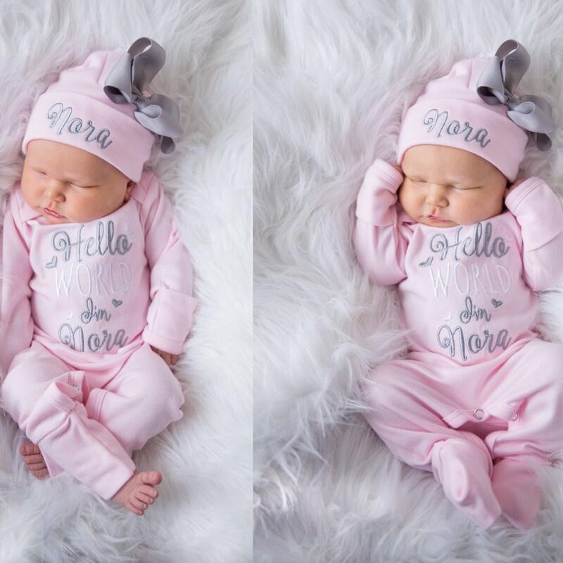 Personalized Baby Girl Clothes - Etsy