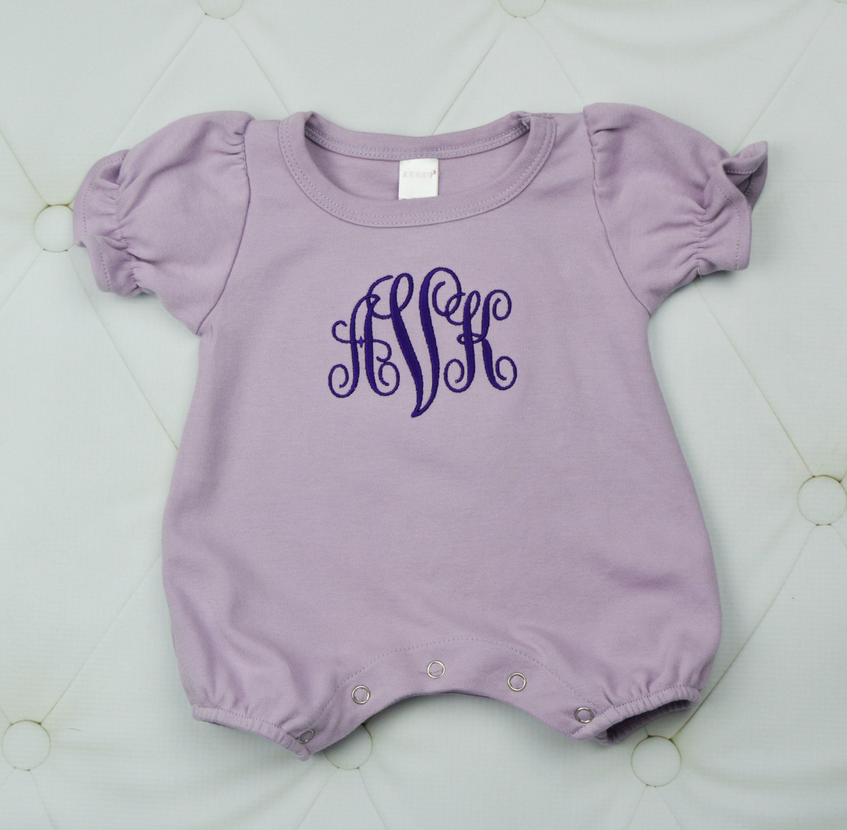 Baby Girl Clothes Baby Girl Outfit Monogrammed Baby Girl Gift - Etsy