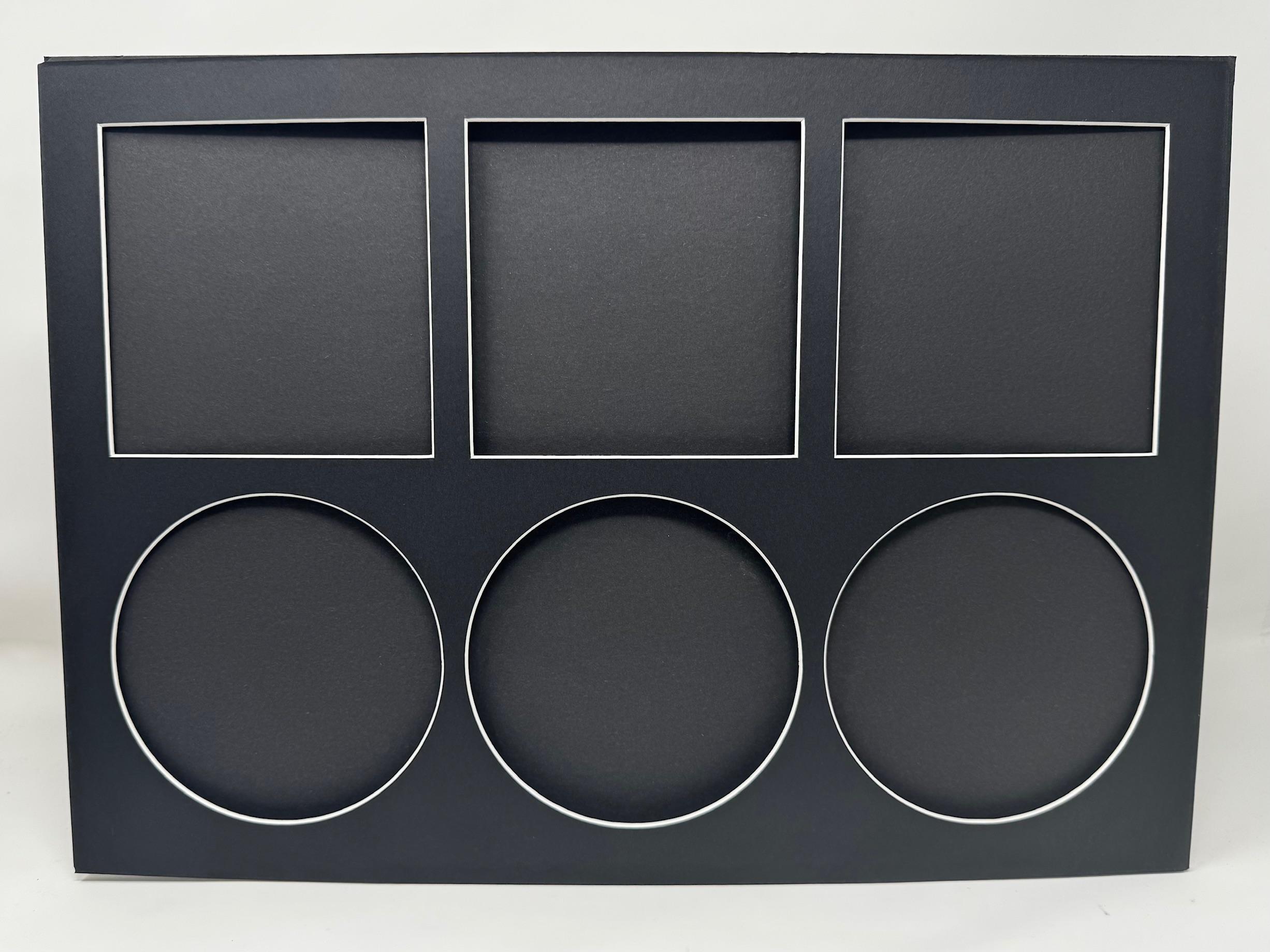 Blank Mounts | Create Your Own CD Display | Backboard Included for Easy ...