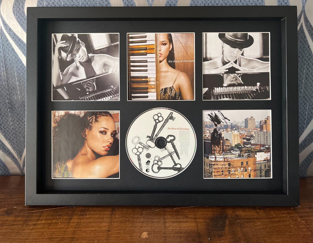 Alicia Keys | the Diary of Alicia Keys | Retro Mounted CD Wall Display ...