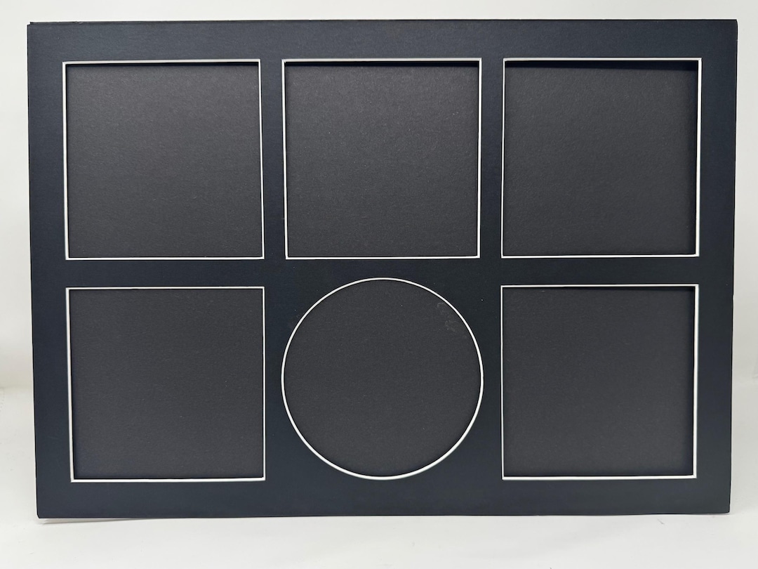 Blank Mounts | Create Your Own CD Display | Backboard Included for Easy ...