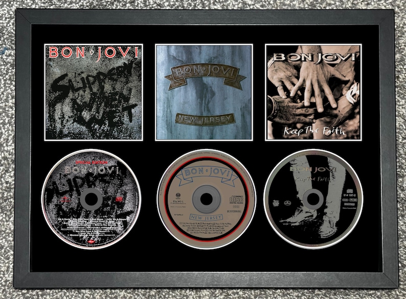 Bon Jovi | Slippery When Wet | New Jersey | Keep the Faith | Retro ...