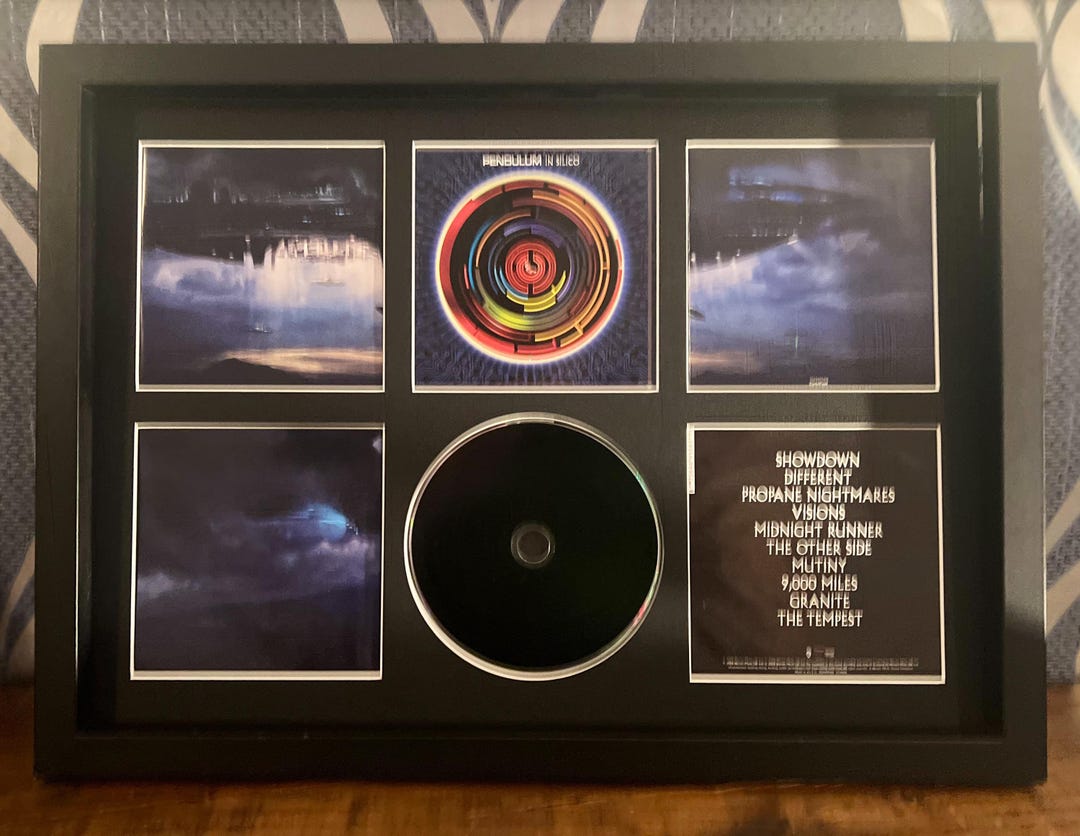 Pendulum | in Silico | Retro Mounted CD Wall Display | Frame Not ...