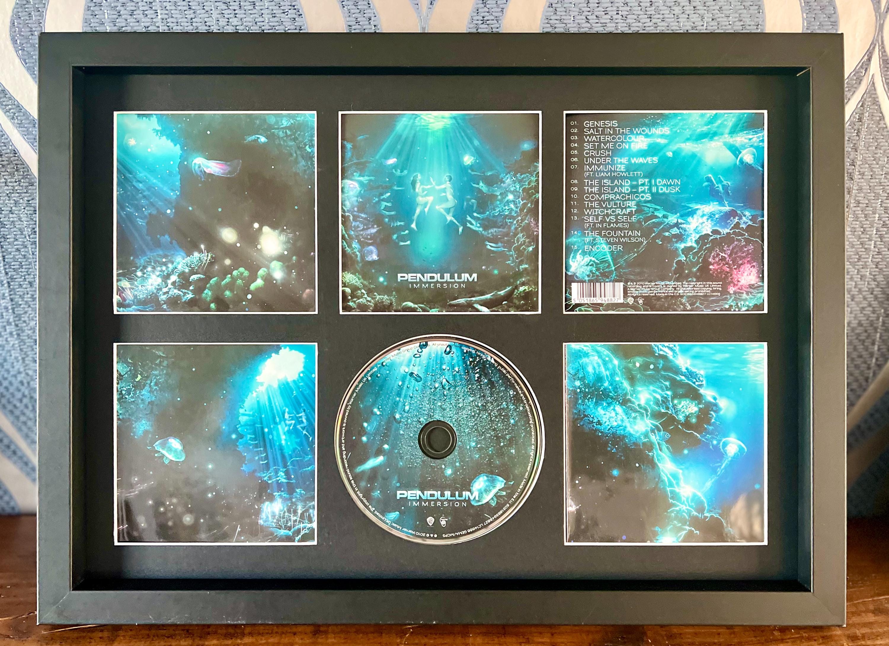 Pendulum | Immersion| Retro Mounted CD Wall Display | Frame Not ...