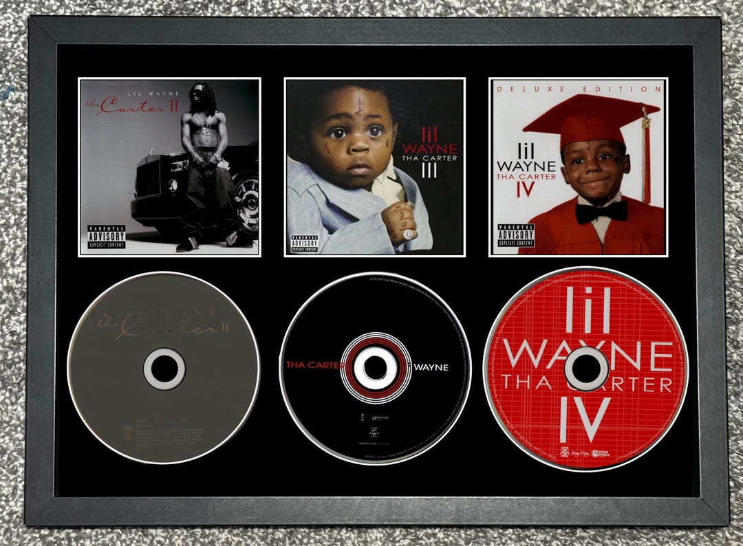 Lil Wayne | Tha Carter II | the Carter III | the Carter Iv | Retro ...