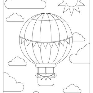 Coloring Pages for Kids up to 12 Years. Digital Coloring Pages. Print ...