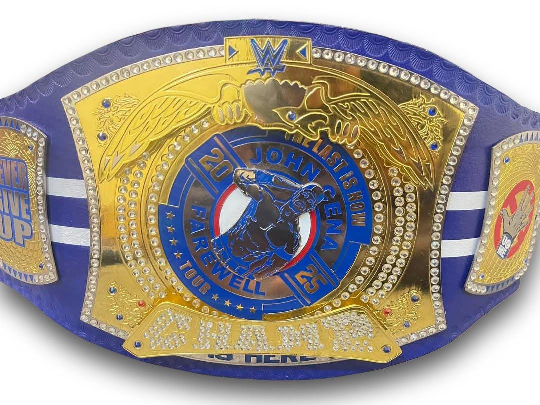 Gangsta Belt John Cena Farewell Tour Spinner Wrestling Championship ...