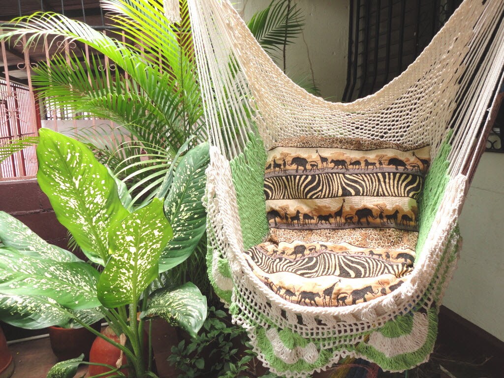 Beige Light Green Sitting Hammock Hanging Chair Simple - Etsy
