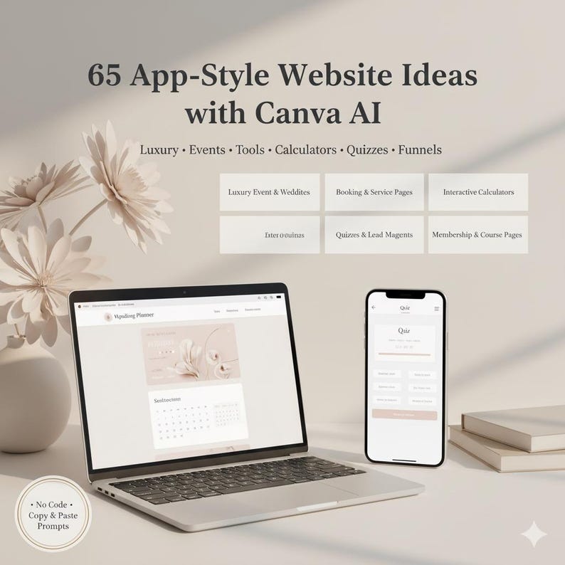 65 Canva AI “code for Me” Prompts | Build App-like Websites ...