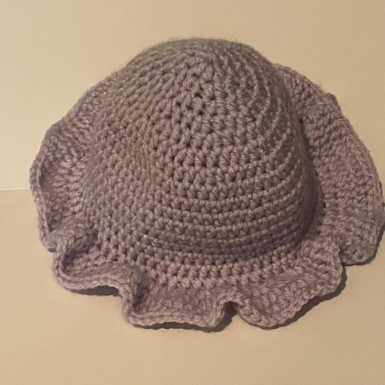Crochet Baby Bucket Hat PDF Pattern ONLY. 5 Sizes! Preemie, 0-3 Months ...