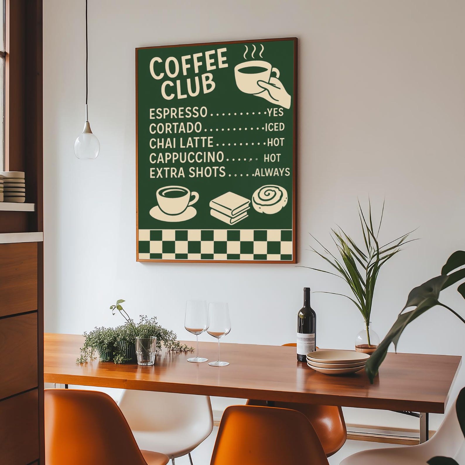 Coffee Print – Coffee Bar Sign, Coffee Bar Accessories, Coffee Poster ...