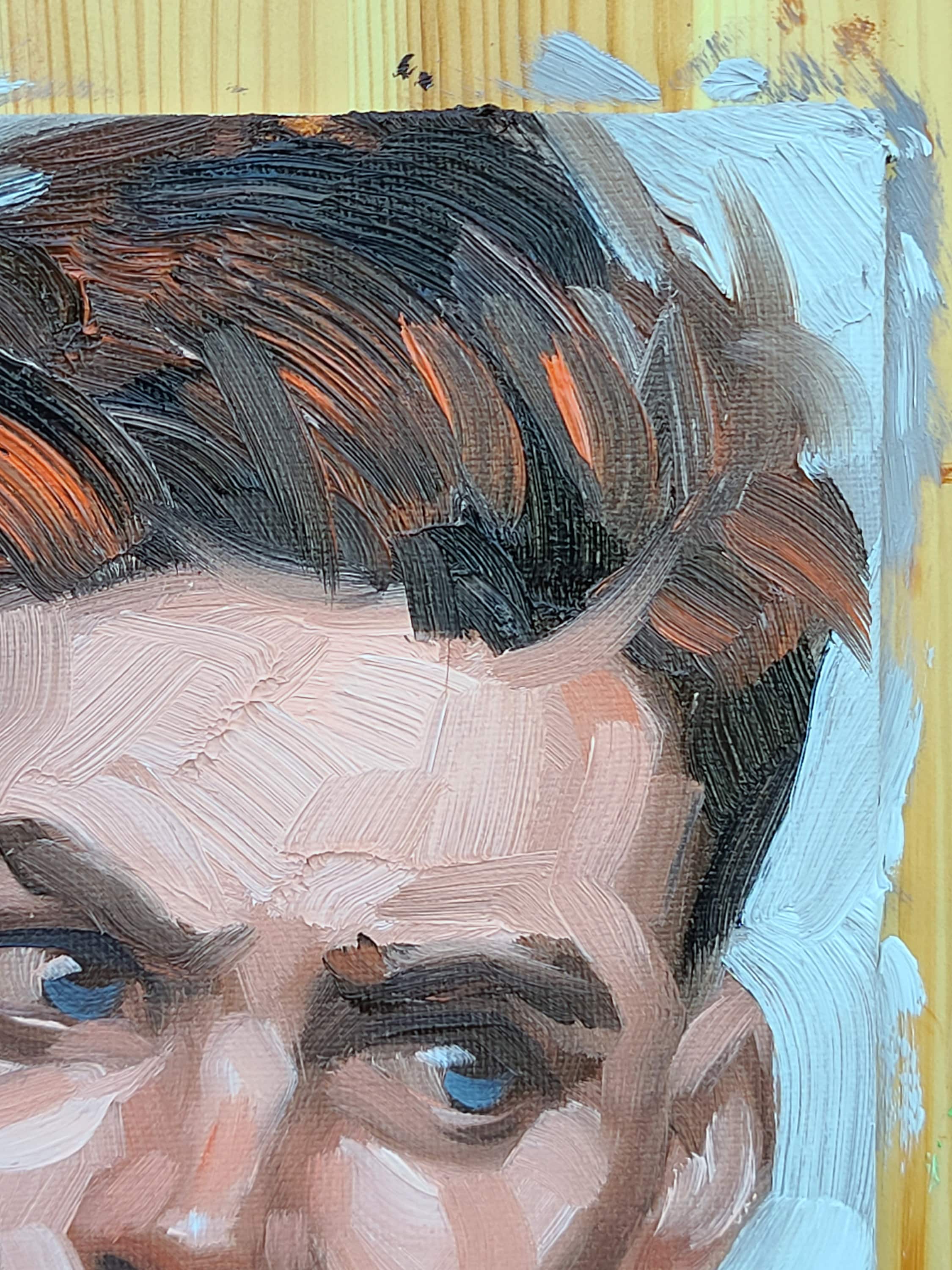 Crybaby, 8x10 inches oil on canvas panel by Kenney Mencher — Kenney ...