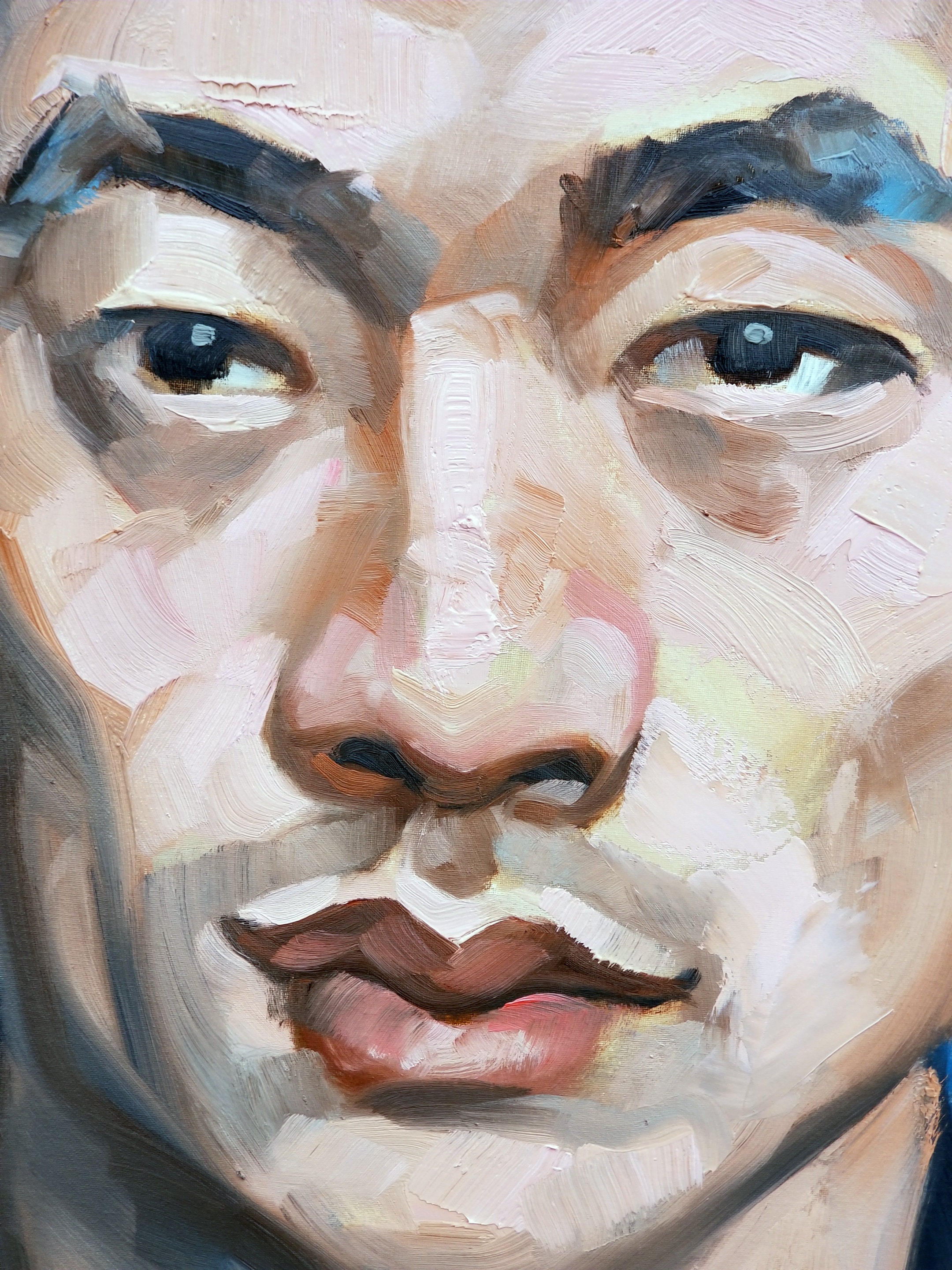 He Lived in Interesting Times, oil on canvas panel, 24x36 inches by ...