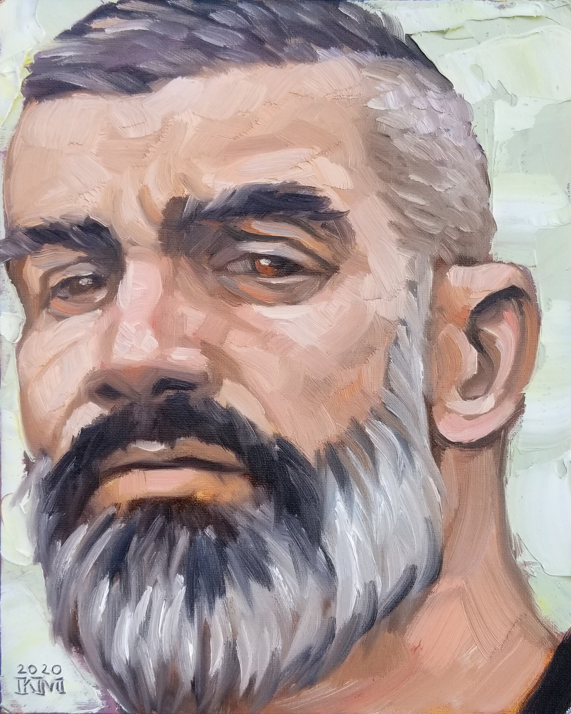 Faust, 11x14 inches oil on canvas panel by Kenney Mencher — Kenney ...